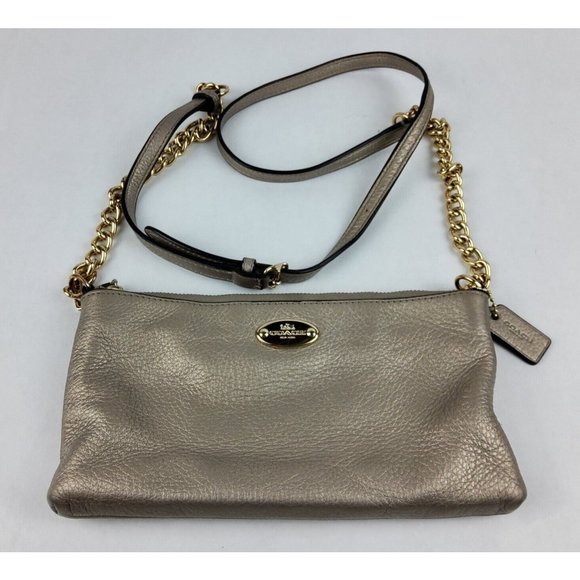Coach | Bags | Coach Pebbled Leather Quinn Crossbody F5279 Shoulder ...